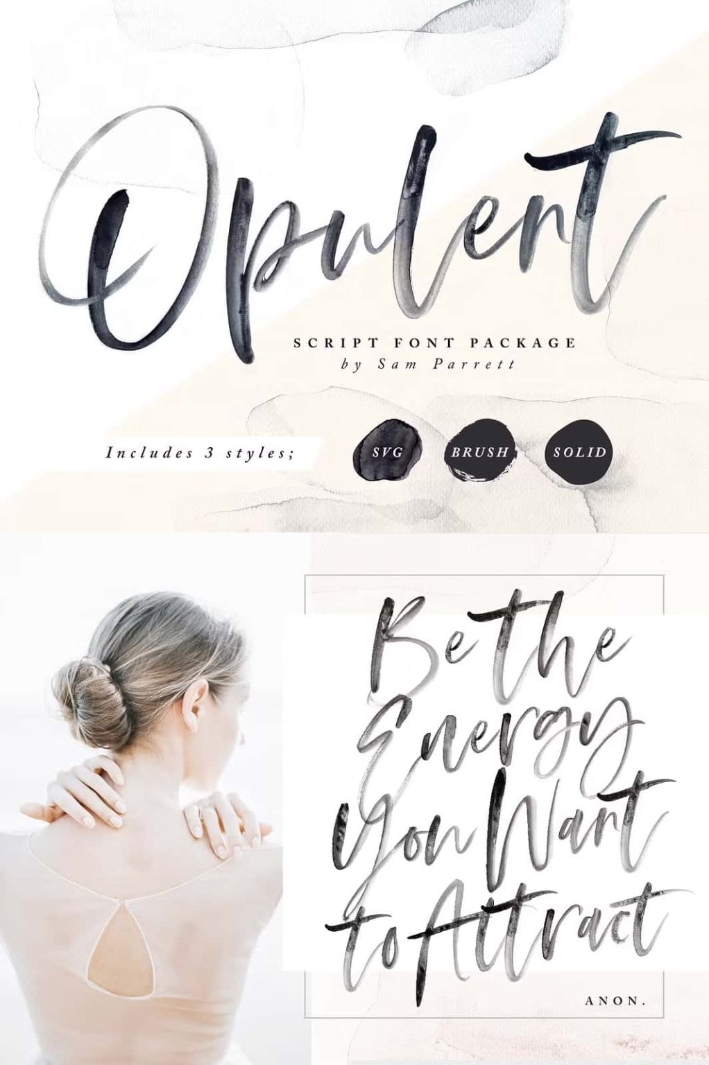 Opulent Font + SVG - Leasted - Graphics Template Resources