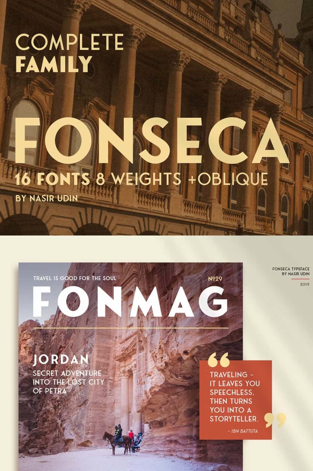 Fonseca ver.02 - 16 Fonts - Leasted - Graphics Template Resources