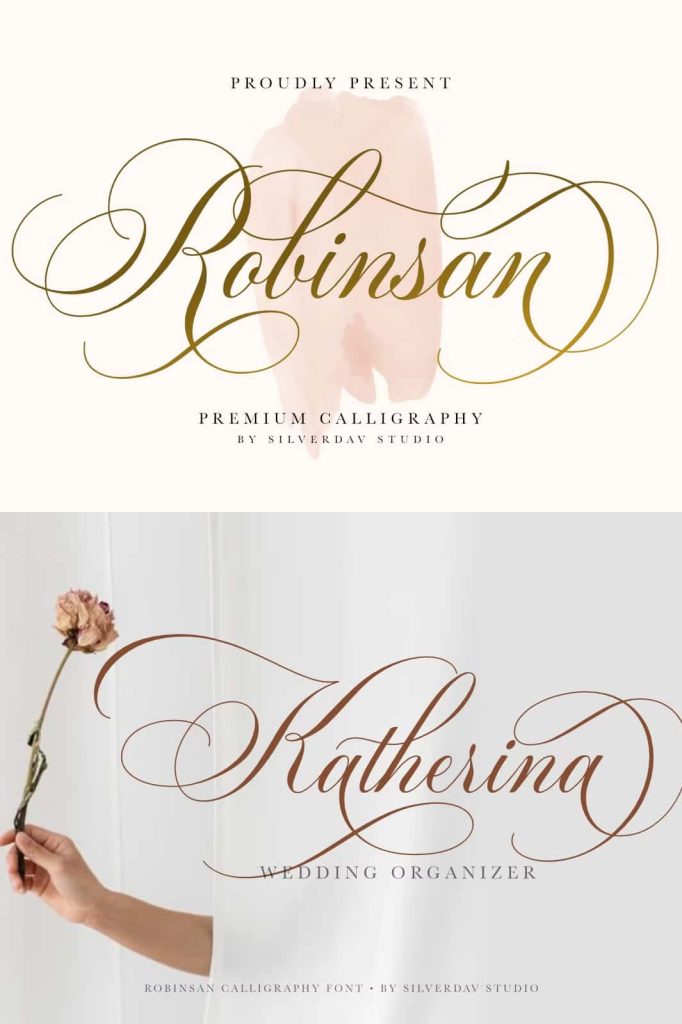 Robinsan - Premium Calligraphy - Leasted - Graphics Template Resources