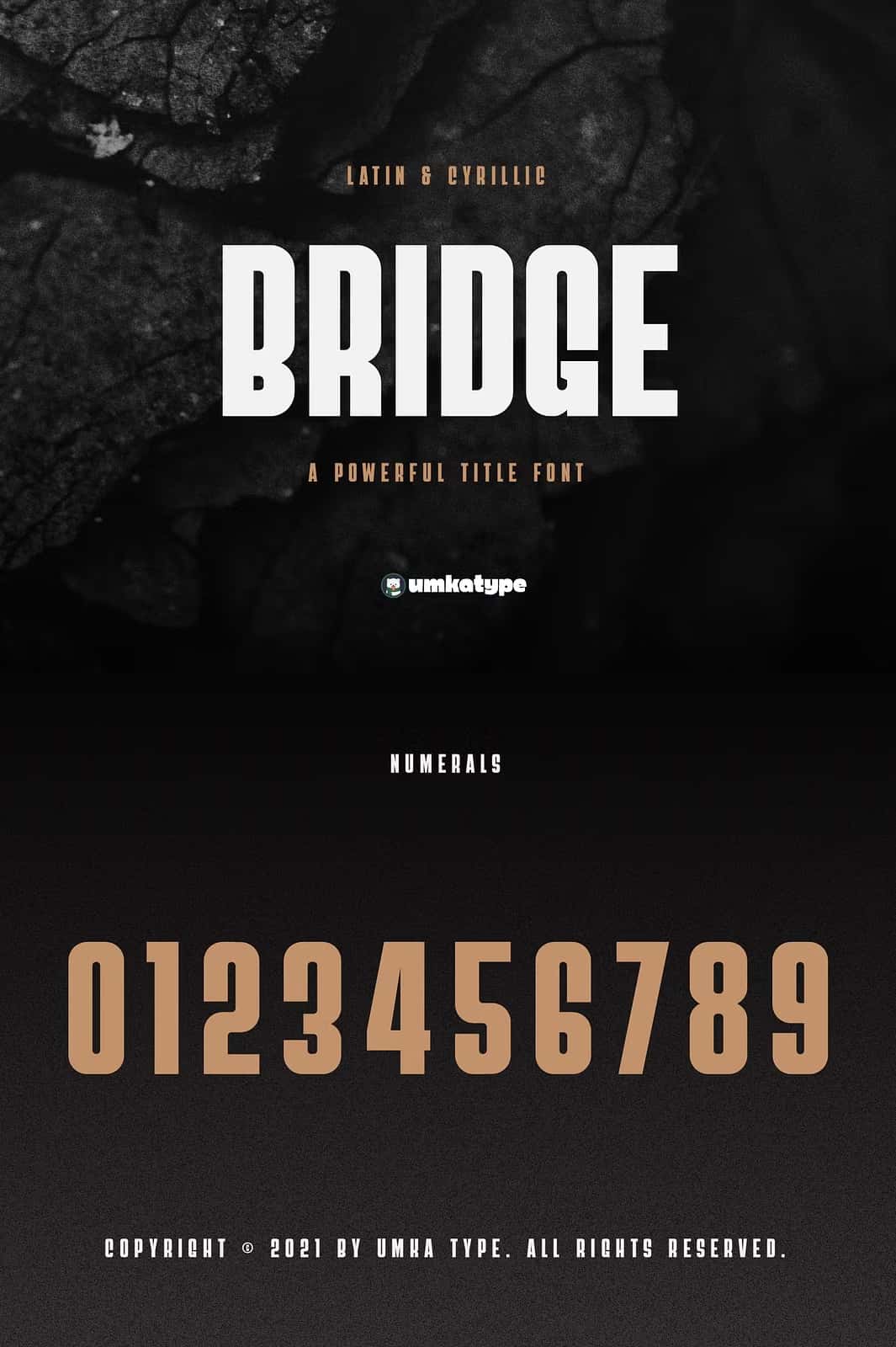 Bridge Logo Font - Leasted - Graphics Template Resources