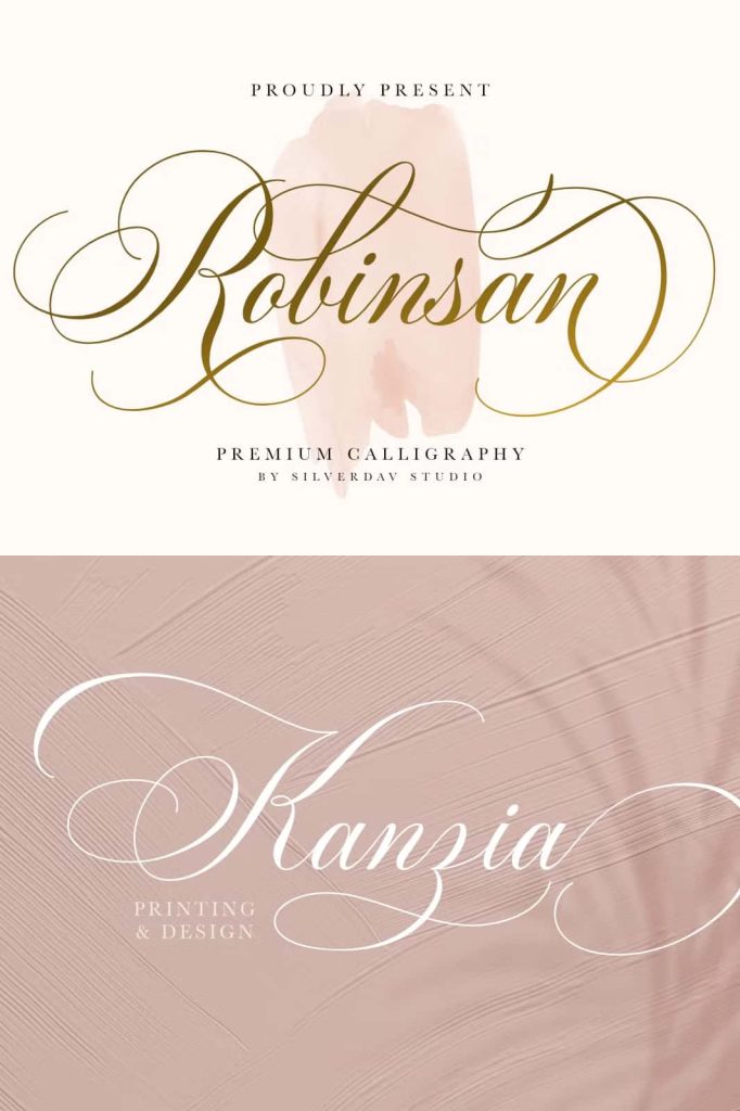 Robinsan - Premium Calligraphy - Leasted - Graphics Template Resources
