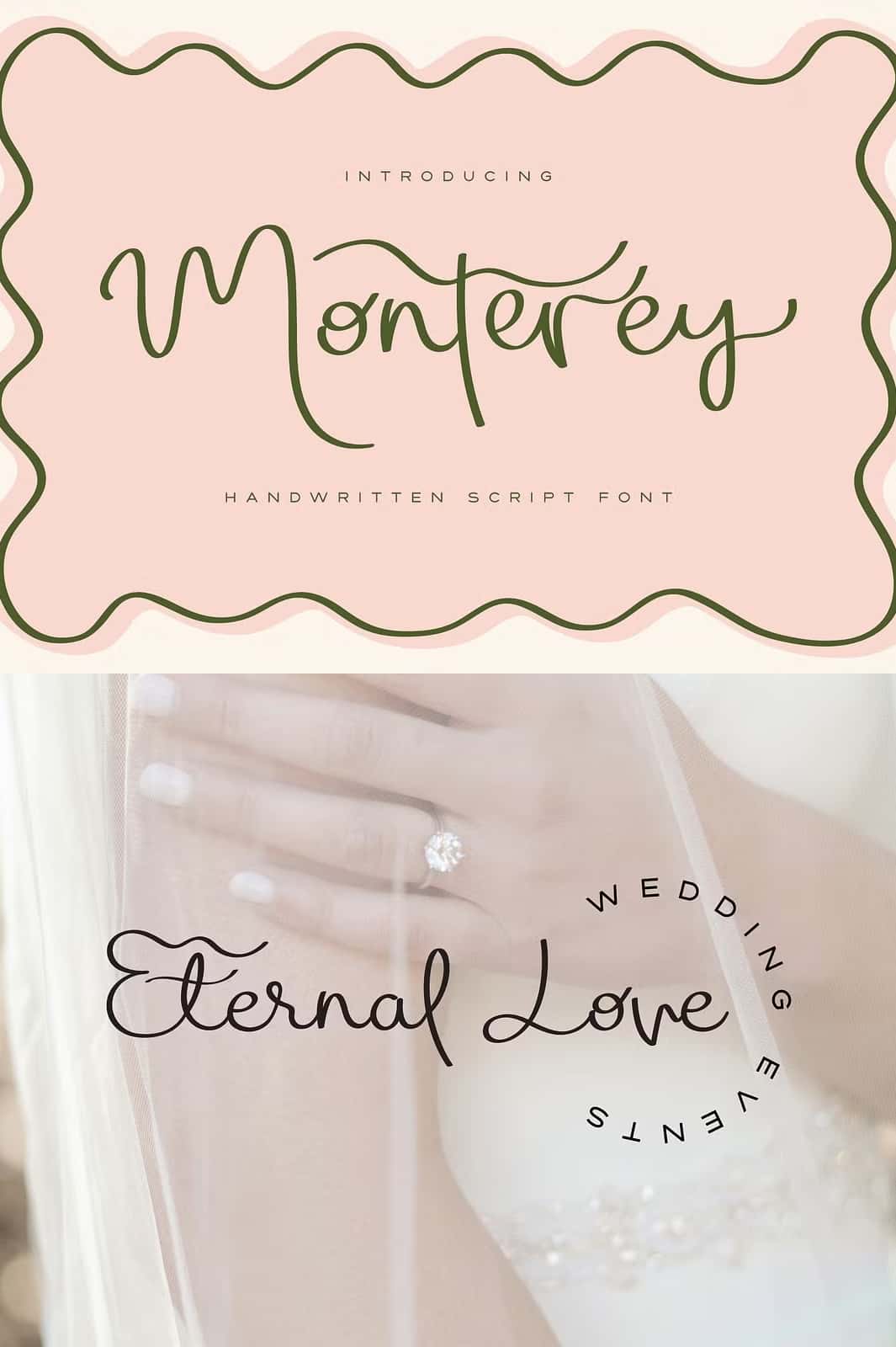 Monterey | Handwritten Script Font - Leasted - Graphics Template Resources