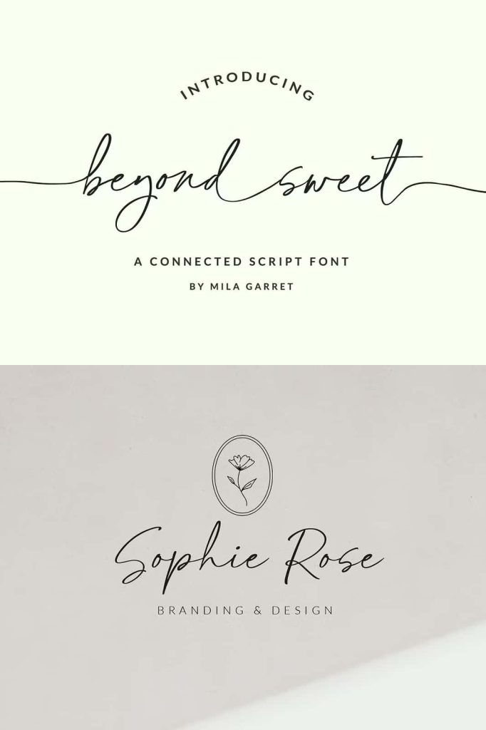 BeyondSweet Handwritten Wedding Font - Leasted - Graphics Template ...