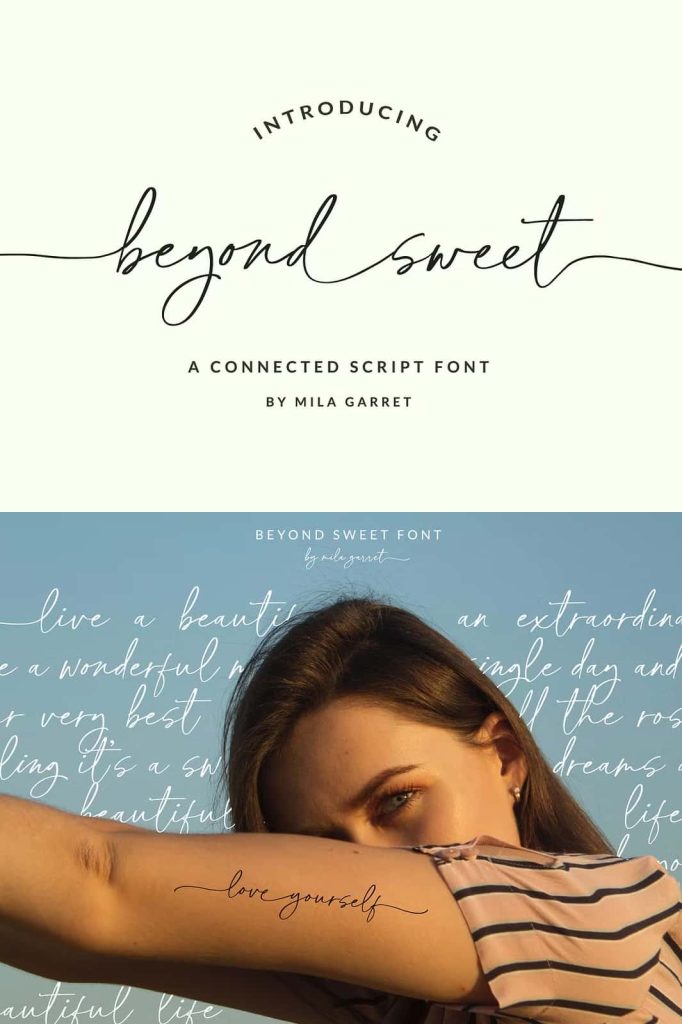 BeyondSweet Handwritten Wedding Font - Leasted - Graphics Template ...