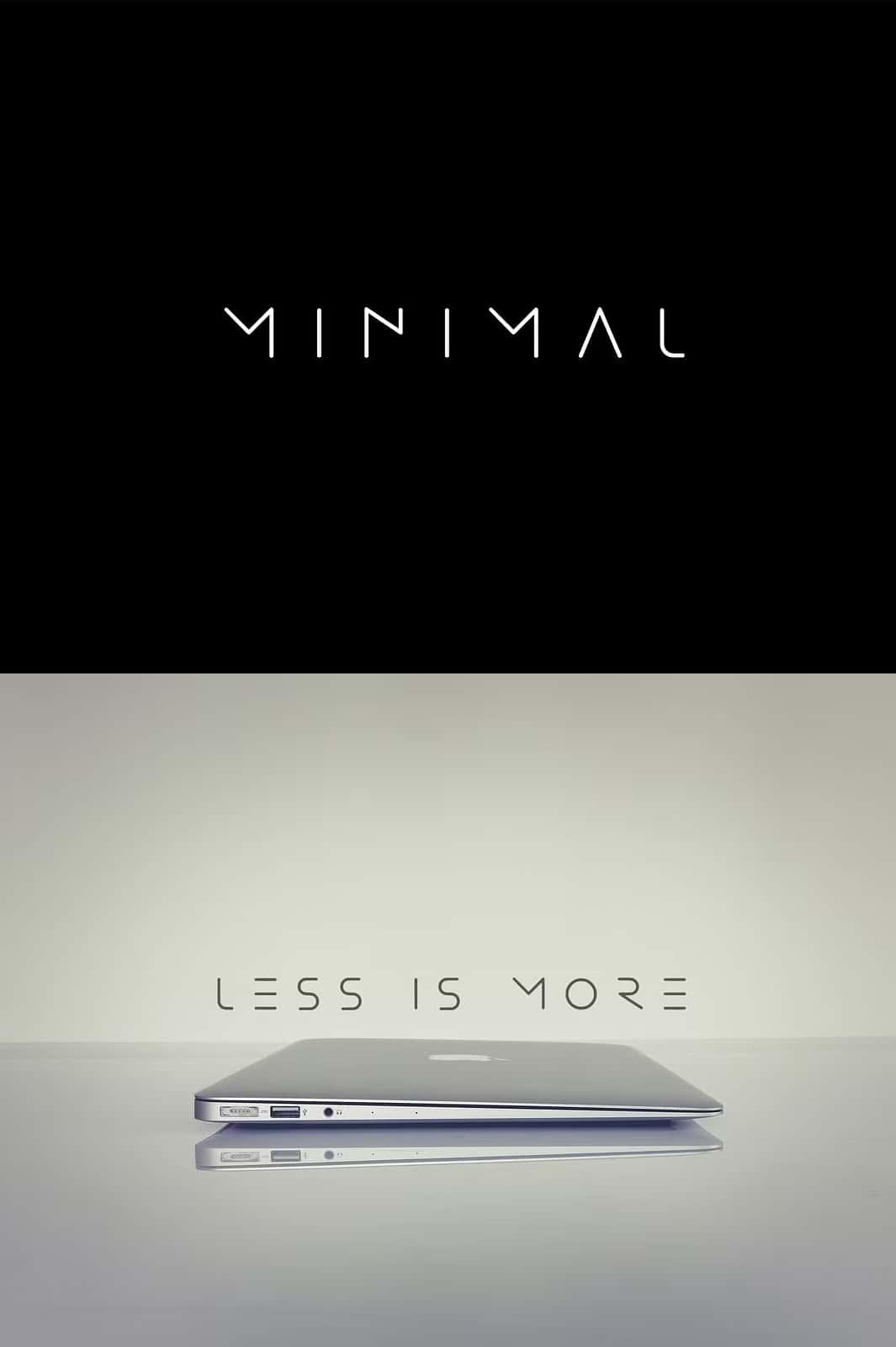 MINIMAL - modern futuristic font - Leasted - Graphics Template Resources