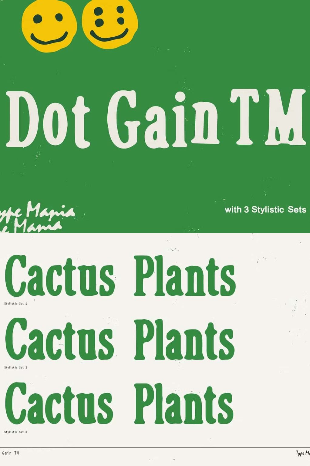 Dot Gain TM – Cozy Serif - Leasted - Graphics Template Resources
