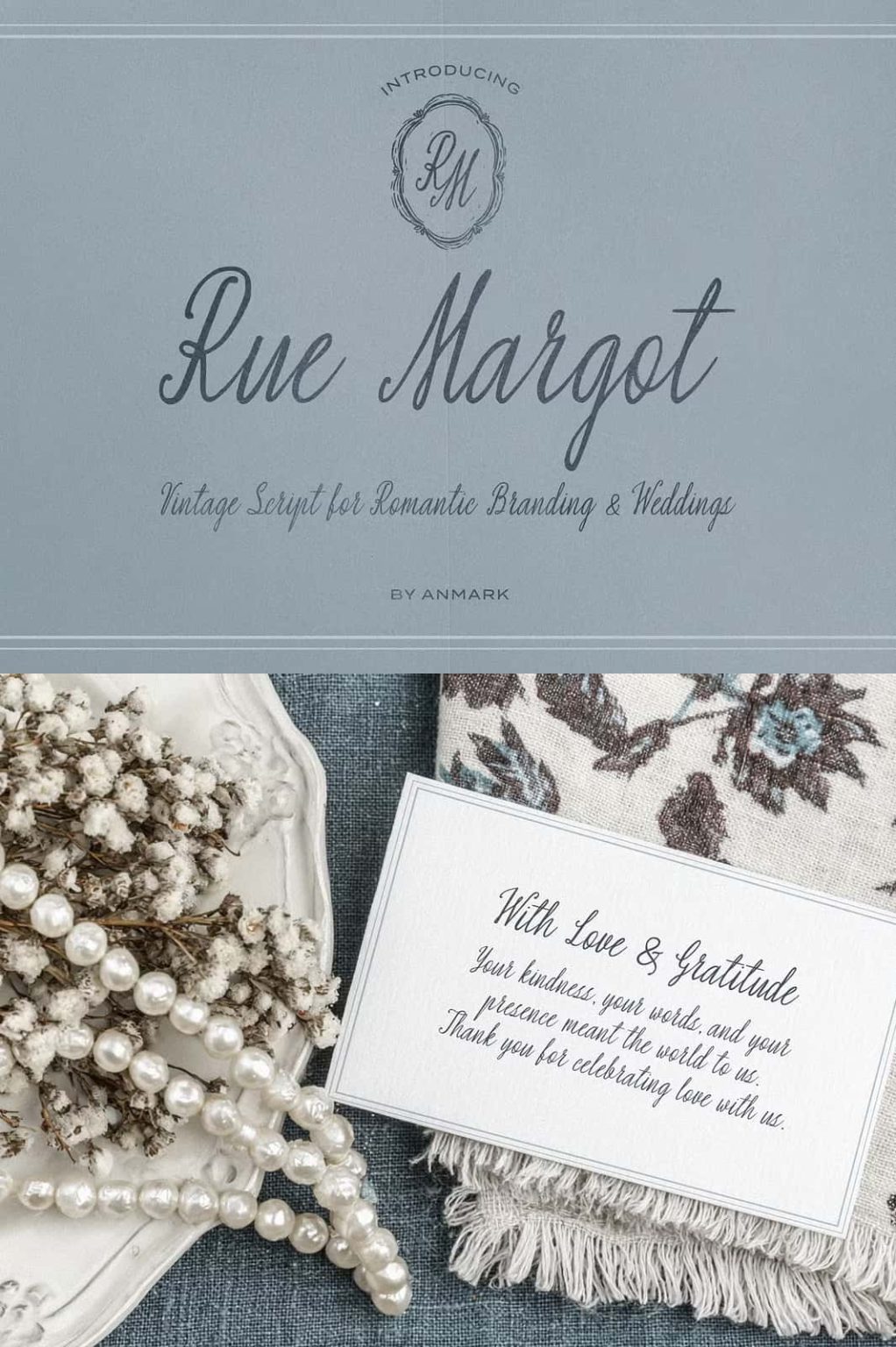 Rue Margot Elegant Wedding Script - Leasted - Graphics Template Resources