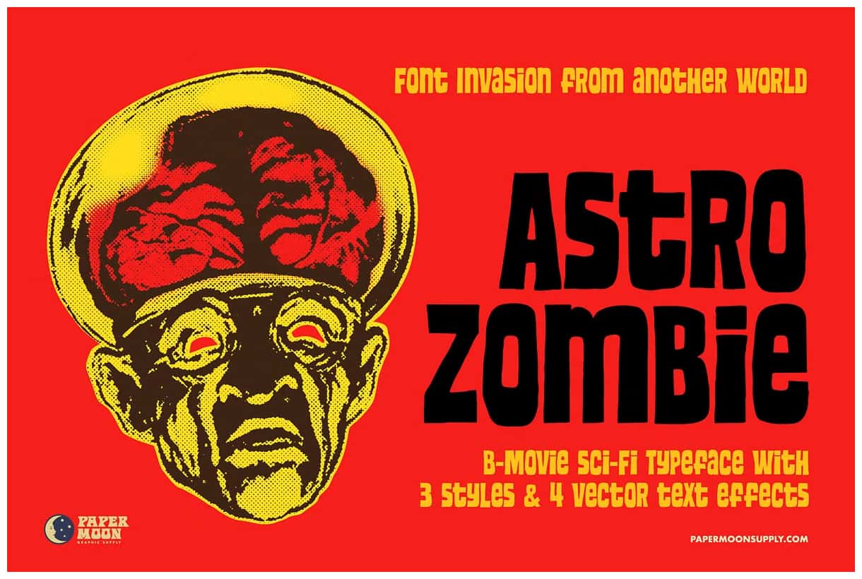 PM Astro-Zombie Design Collection - Leasted - Graphics Template Resources
