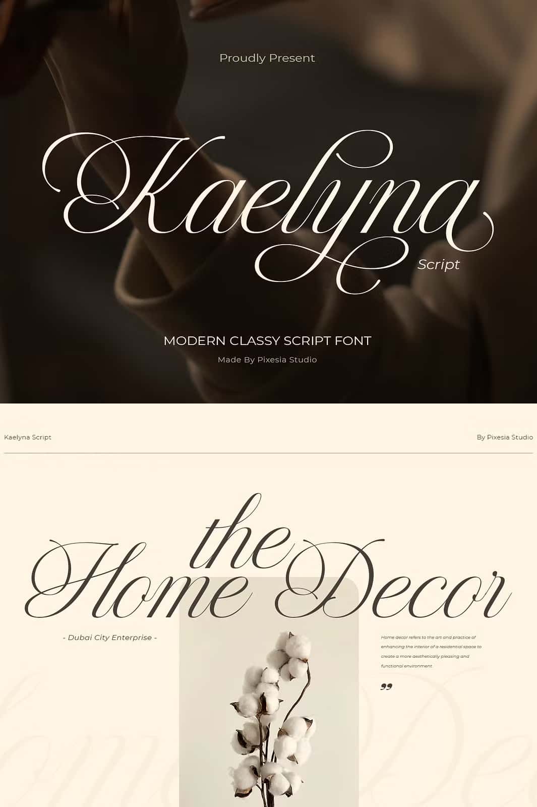 Kaelyna Script - Modern Cursive Font - Leasted - Graphics Template ...