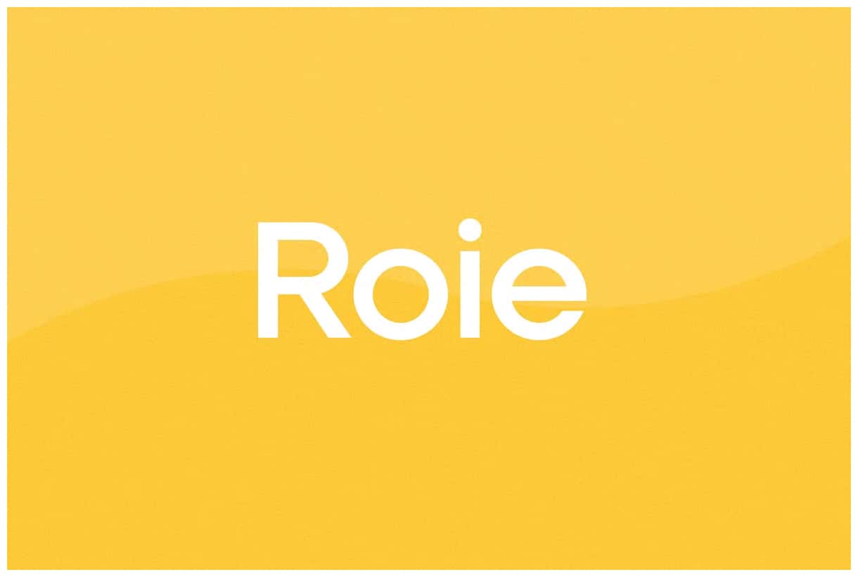 Roie Logo Font - Leasted - Graphics Template Resources