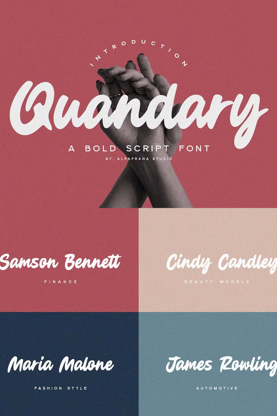 Quandary - Bold Script - Leasted - Graphics Template Resources