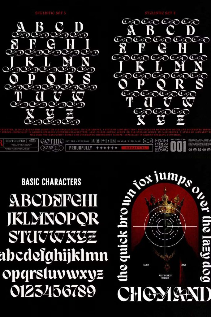 Dark Reborn Typeface - Leasted - Graphics Template Resources